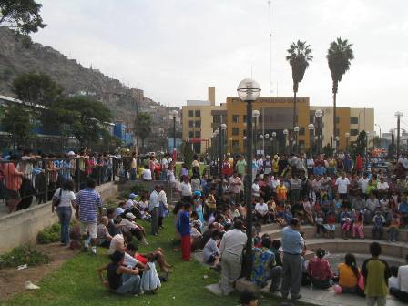 Distrito de Ate presenta el aire mas contaminado...