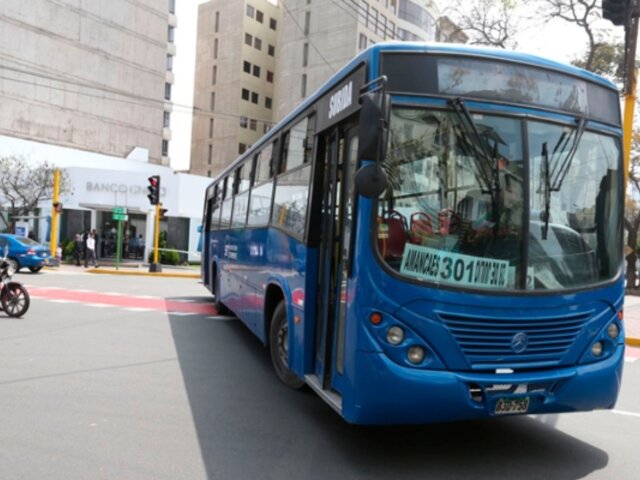 ATU: nuevo servicio alimentador del Corredor Azul...