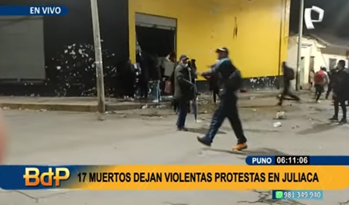 Protestas en Puno: gobernador regional declaró...